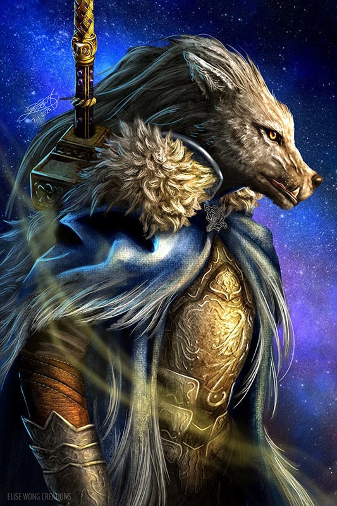Custom Character Portrait Commission, Dungeons and Dragons Character ...