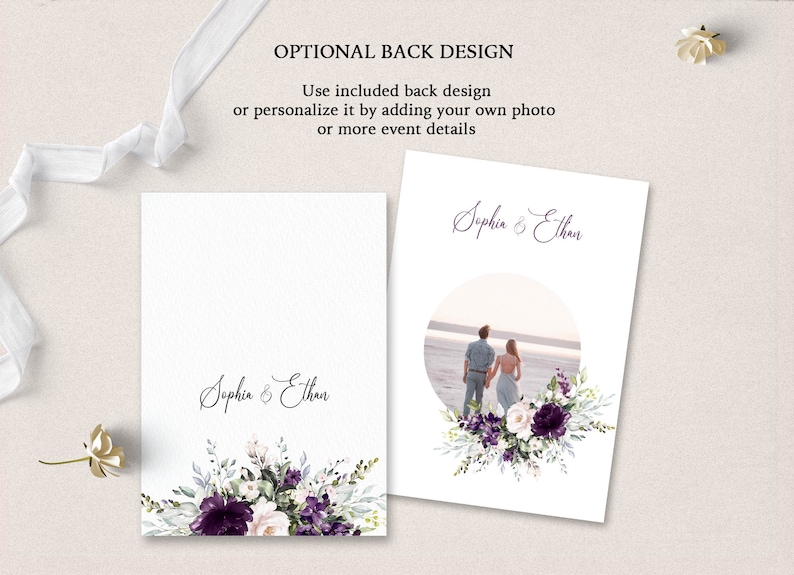 ELLIE Editable Wedding Invitation Template INSTANT | Etsy