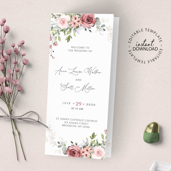 Folded Program - Etsy