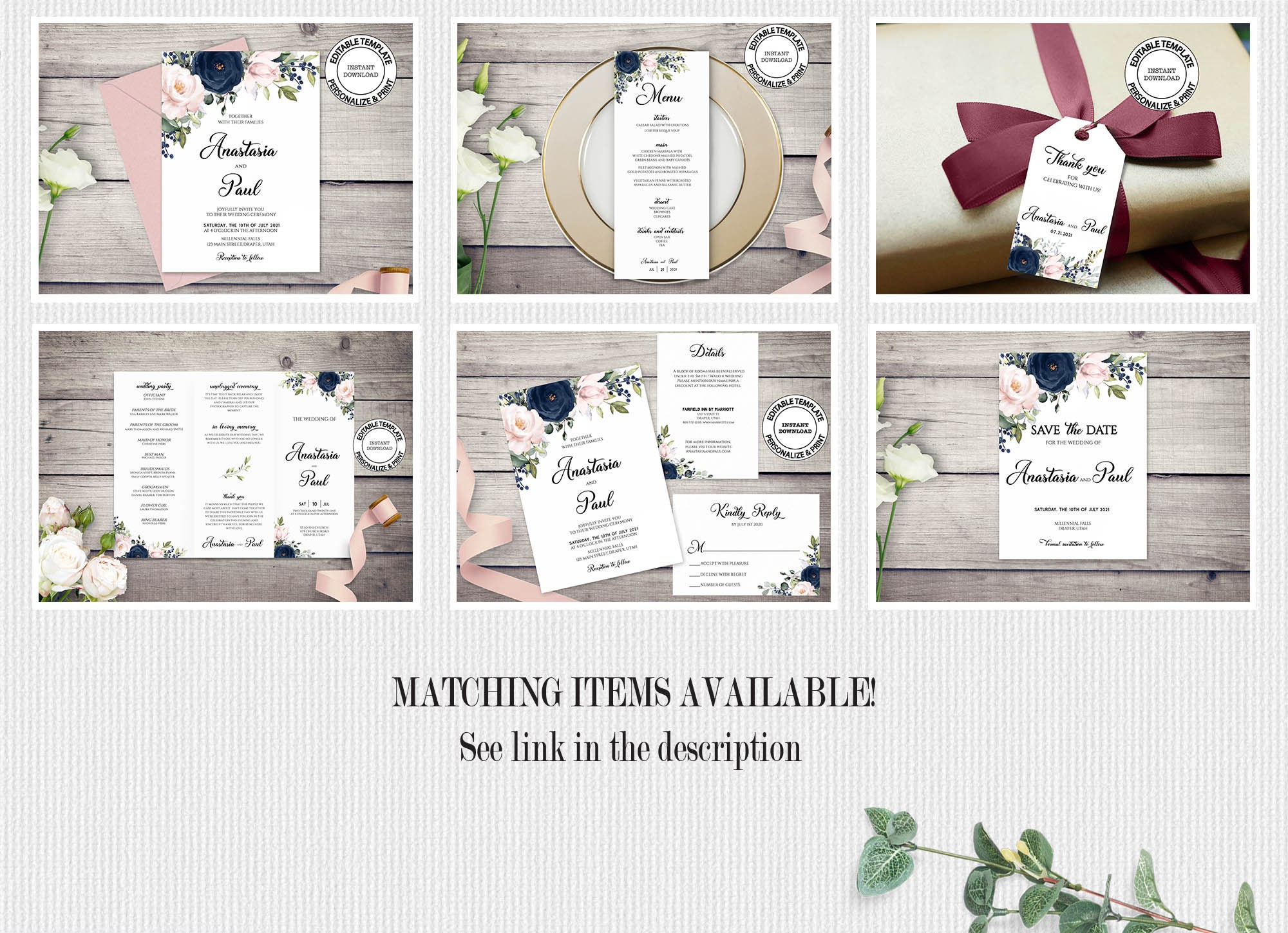 Editable Seating Chart With Cards Template INSTANT DOWNLOAD - Etsy