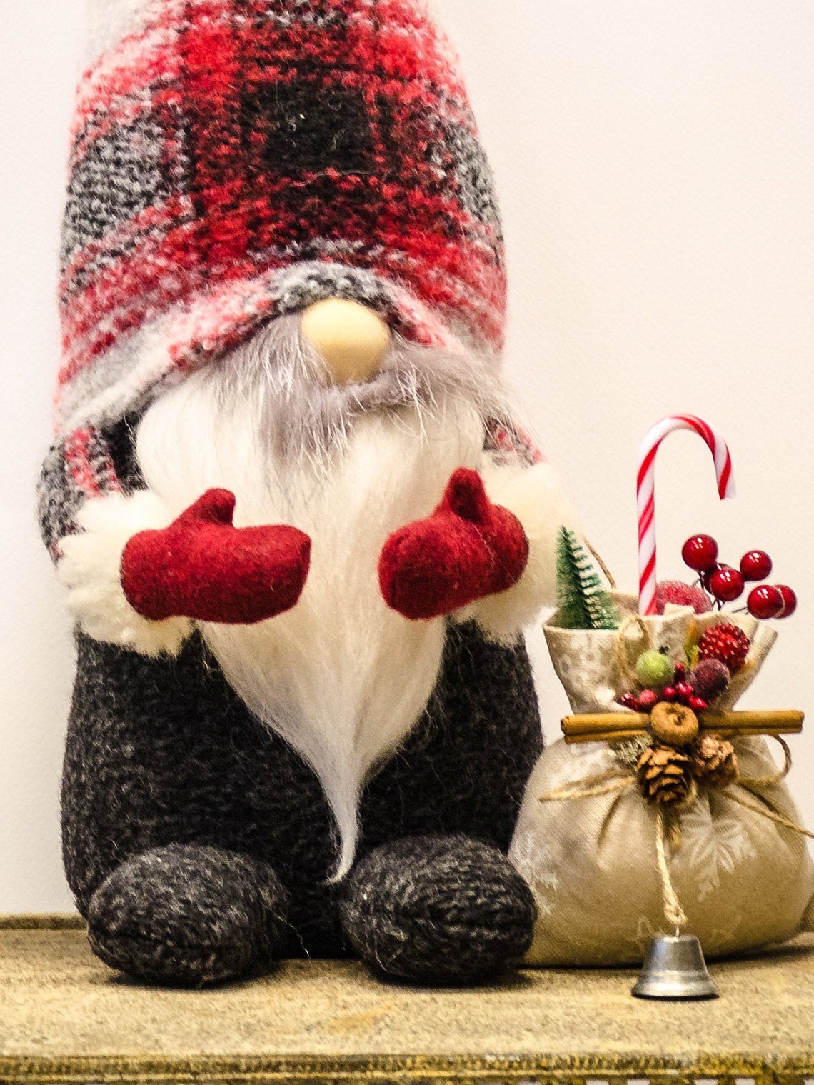 Christmas Gnomes Big Gnome Christmas Decoration | Etsy