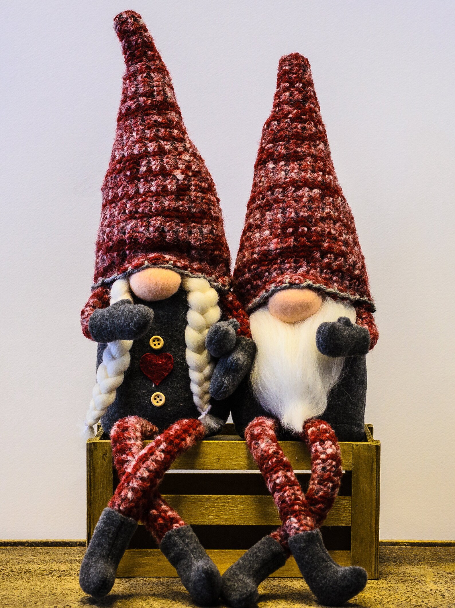 Christmas Red Gnomes Limited Edition Collection Christmas | Etsy