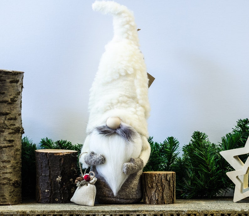 White Christmas Gnomes Edition Decorationfarmhouse Gnome - Etsy