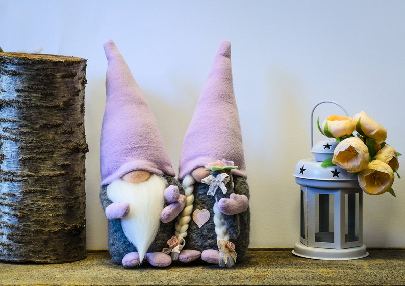 Spring Gnomes summer Gnomeswedding Gnome Magical Gnomes - Etsy