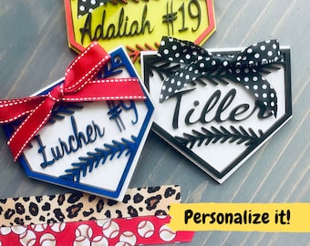 Baseball Mom Accessories Softball Mom Baseball Bag Tag Baseball Charm ...