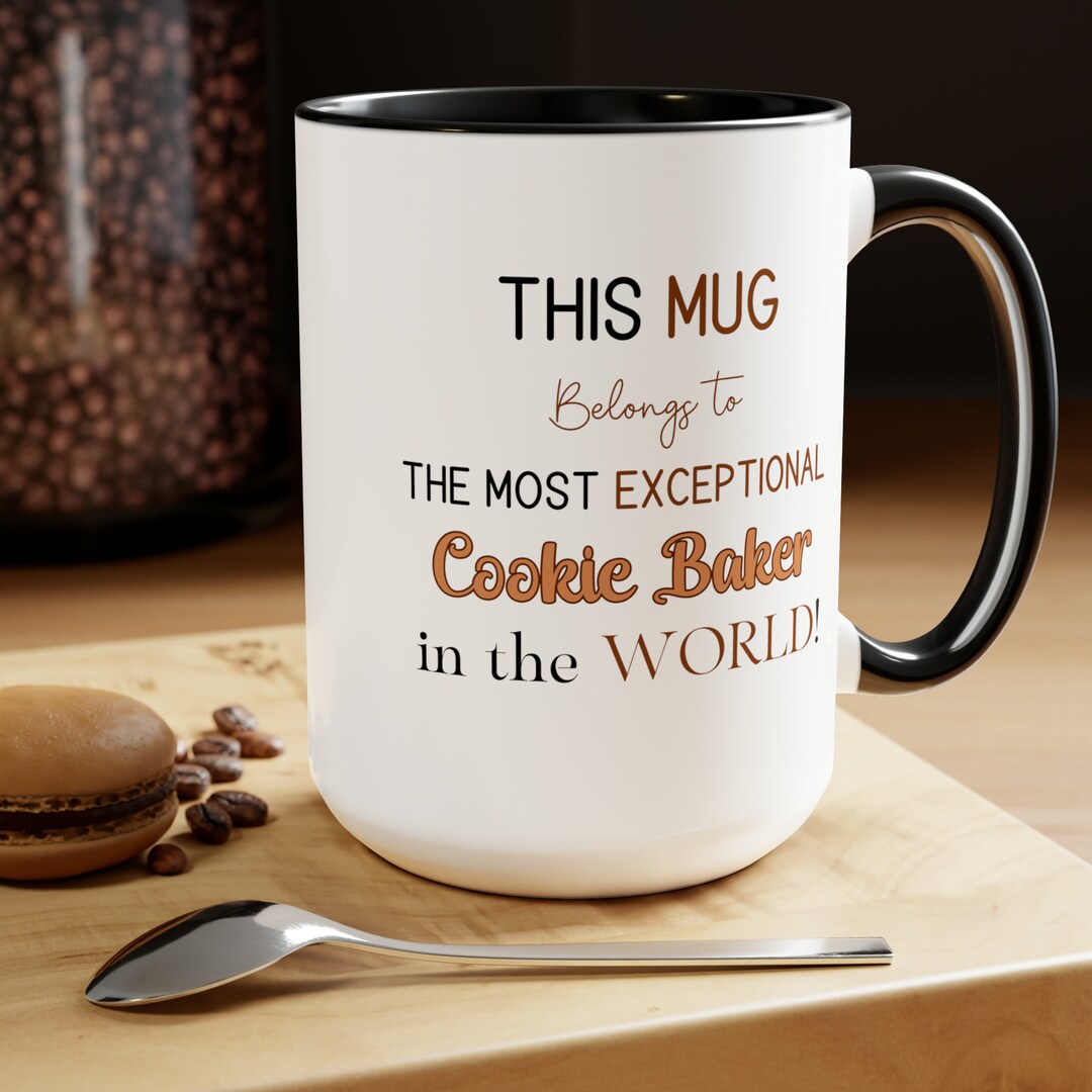 Custom Cookie Baker Mug Cookie Baker Gift Cookie Dealer Gift for Baker ...