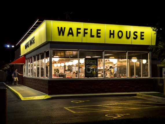 Waffle House Print - Etsy