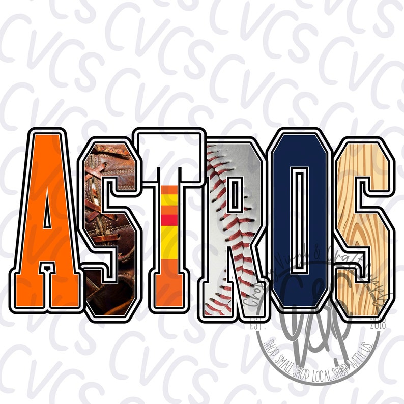 Astros Funky Solid PNG Download - Etsy