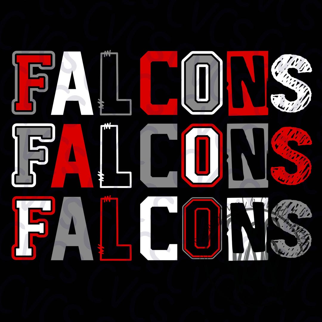 Falcons Sports Magazine, Black, Red, PNG, Game Day, Spirit, Huffman ...