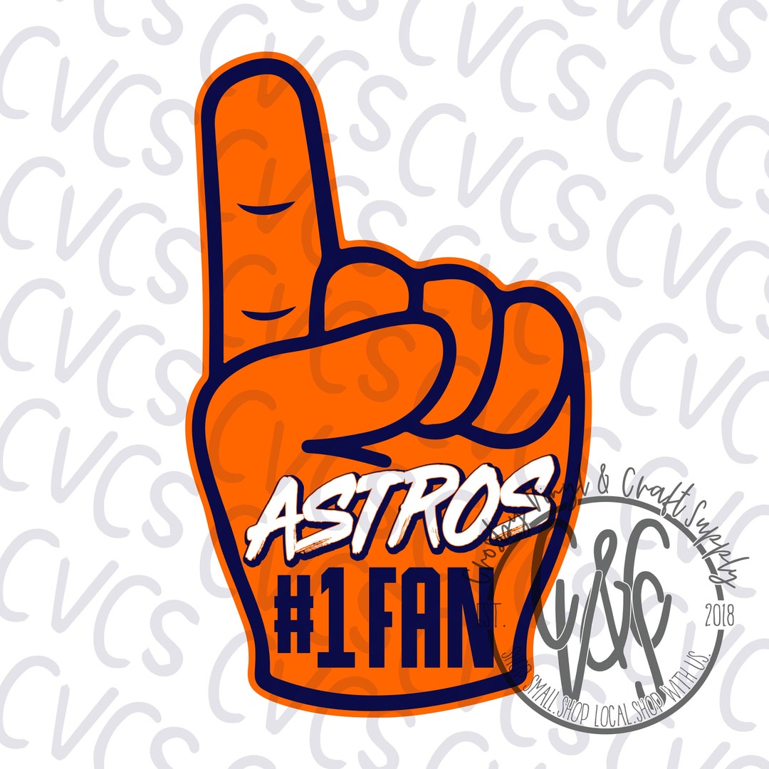 Houston #1 Fan PNG SVG - Etsy