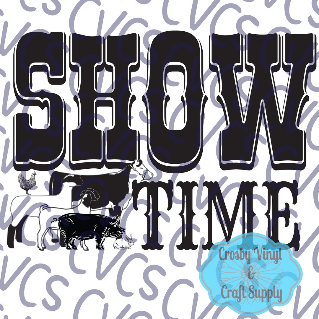 Show Time PNG, 4H, FFA, Show Animals, Farm, Rodeo, Country - Etsy