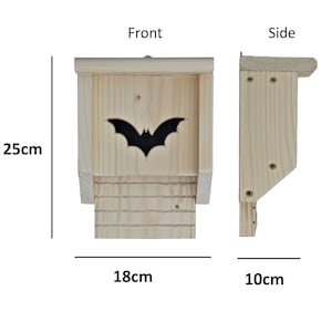 Bat Box - Conservation Nesting Box for UK Bats (medium) - Etsy