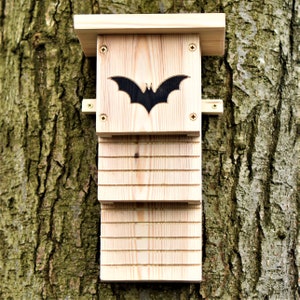 Bat Box - Conservation Nesting Box for UK Bats (medium) - Etsy