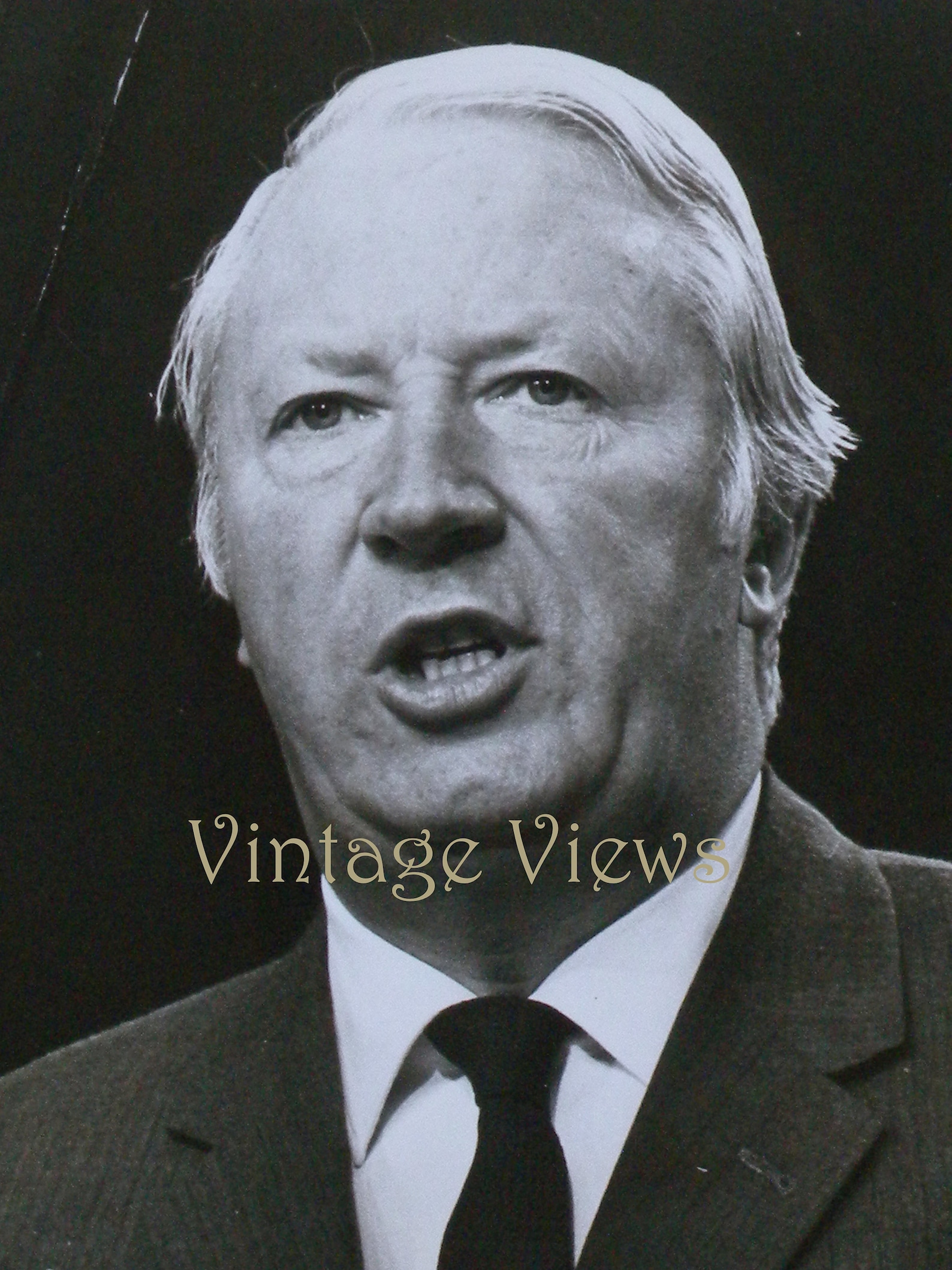 Edward Heath, British Prime Minister 1970-74.two Original Photo Agency ...