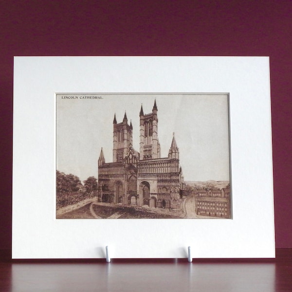 Lincoln Cathedral Print - Etsy