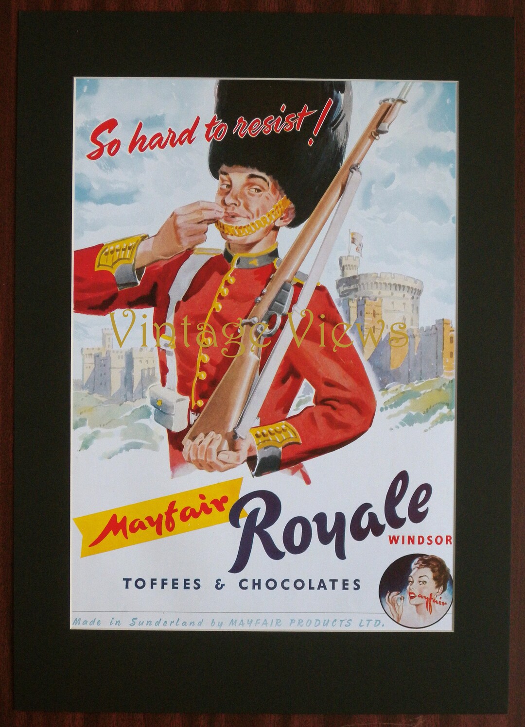Mayfair Royale Windsor Toffees and Chocolates, Genuine Original Vintage ...
