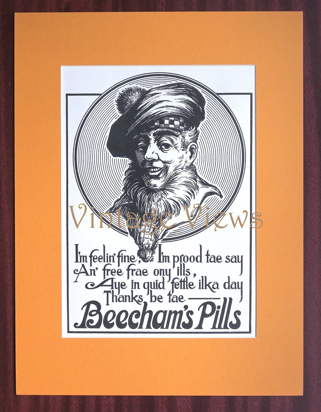 Beecham's Pills, Genuine Original Vintage Magazine Advertisement, 1922 ... Beecham's Pills, Genuine Original Vintage Magazine Advertisement, 1922 ...