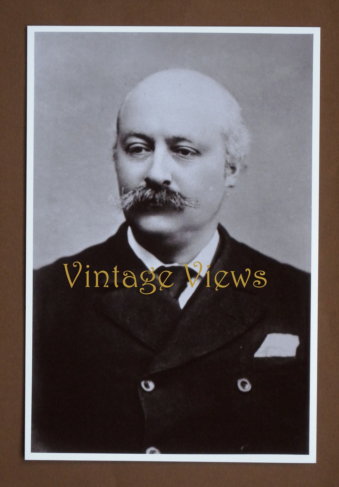 Sir Charles Hubert Parry, compositor. Impresión de reproducción ...