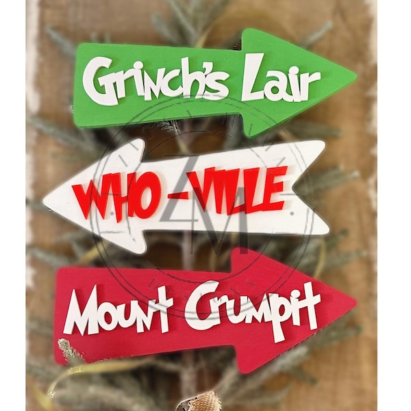 Grinch Sign - Etsy
