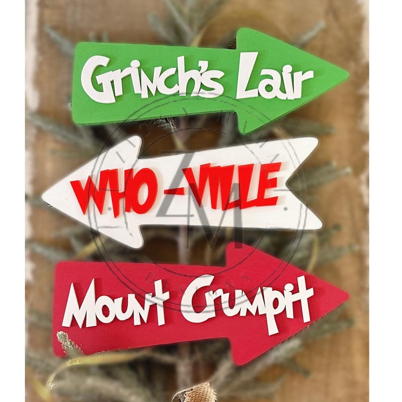 Grinch Sign - Etsy