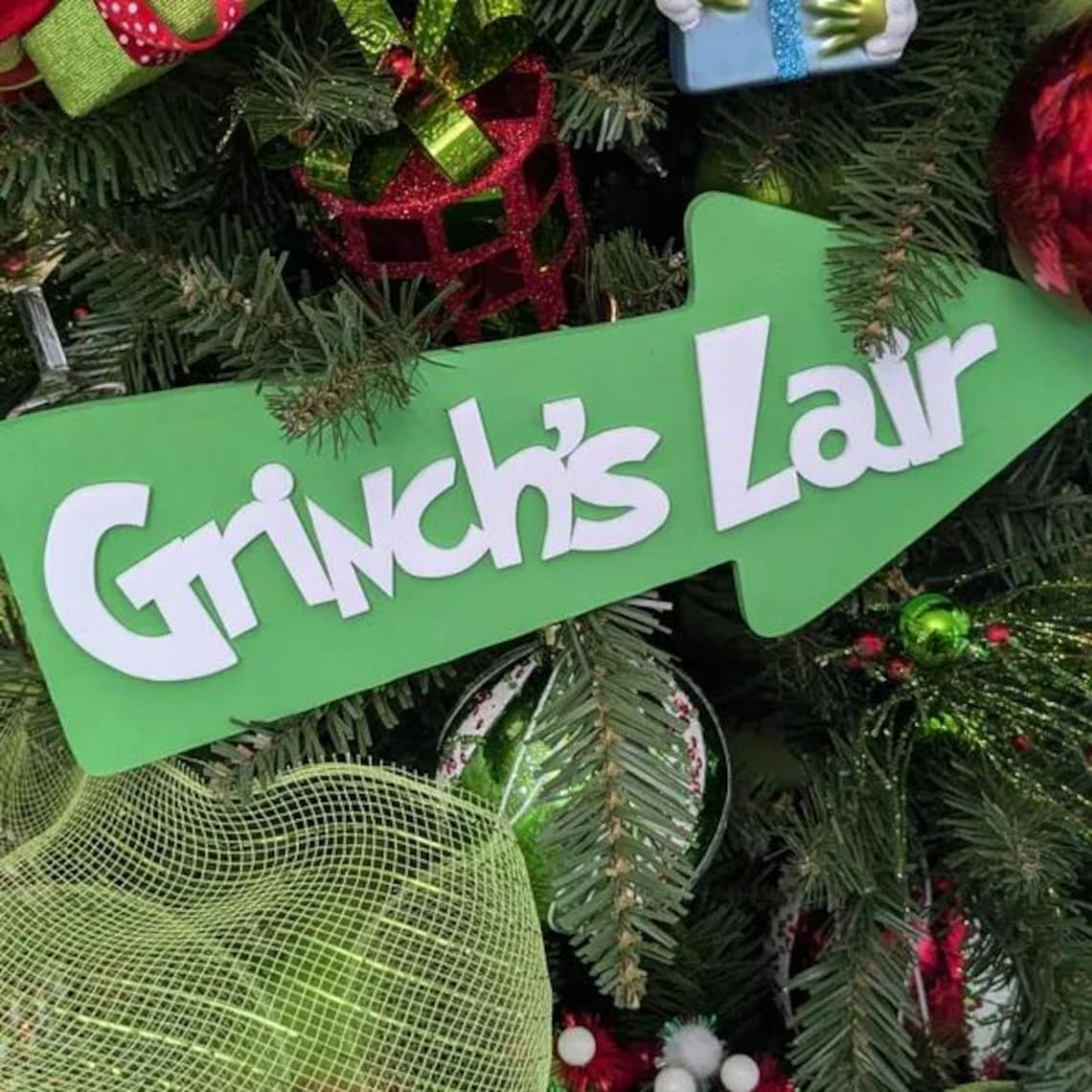 Grinch Arrow Sign, Whoville, Mt. Crumpit, Grinch's Lair, Grinch ...