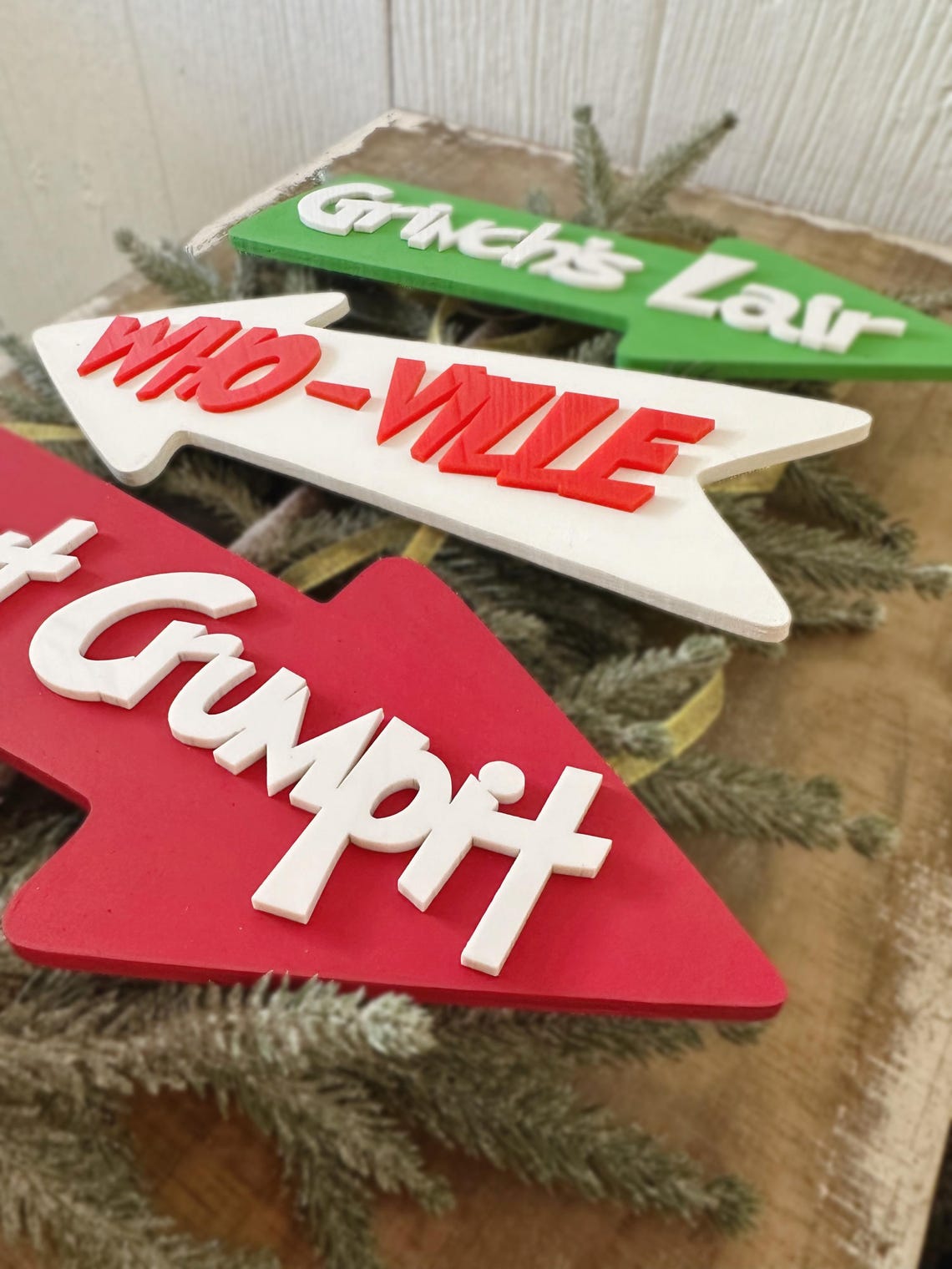 Grinch Arrow Sign, Whoville, Mt. Crumpit, Grinch's Lair, Grinch ...