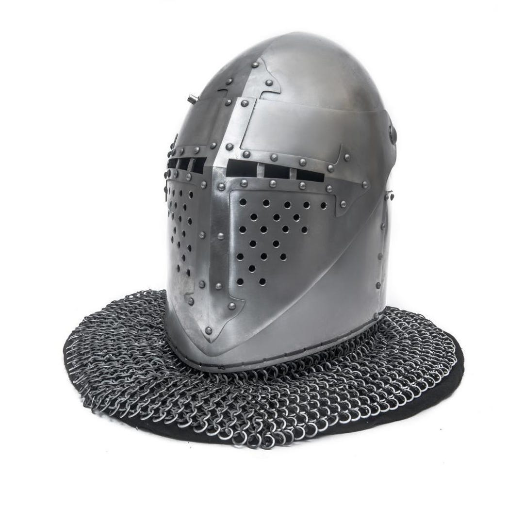 Sugarloaf Helmet Movable Visor Helmet Medieval Helmet Hema Helmet Hmb ...