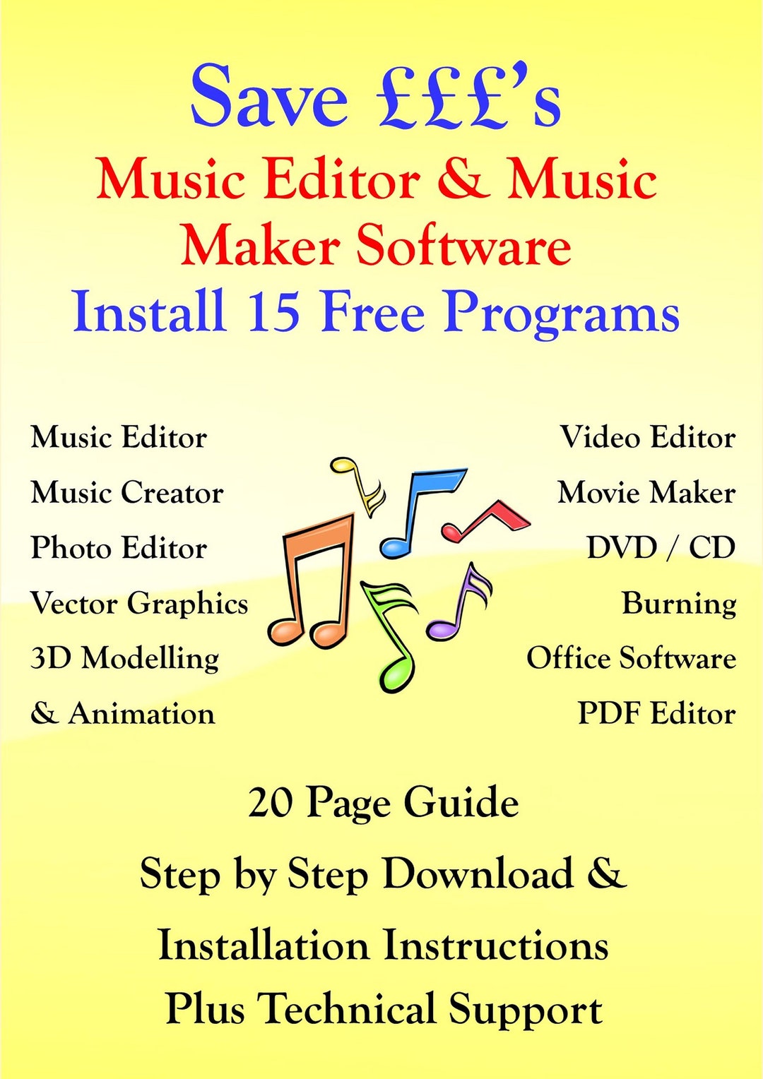 Music Editor Creator Software 15 Free Programs Step by Step Download ...