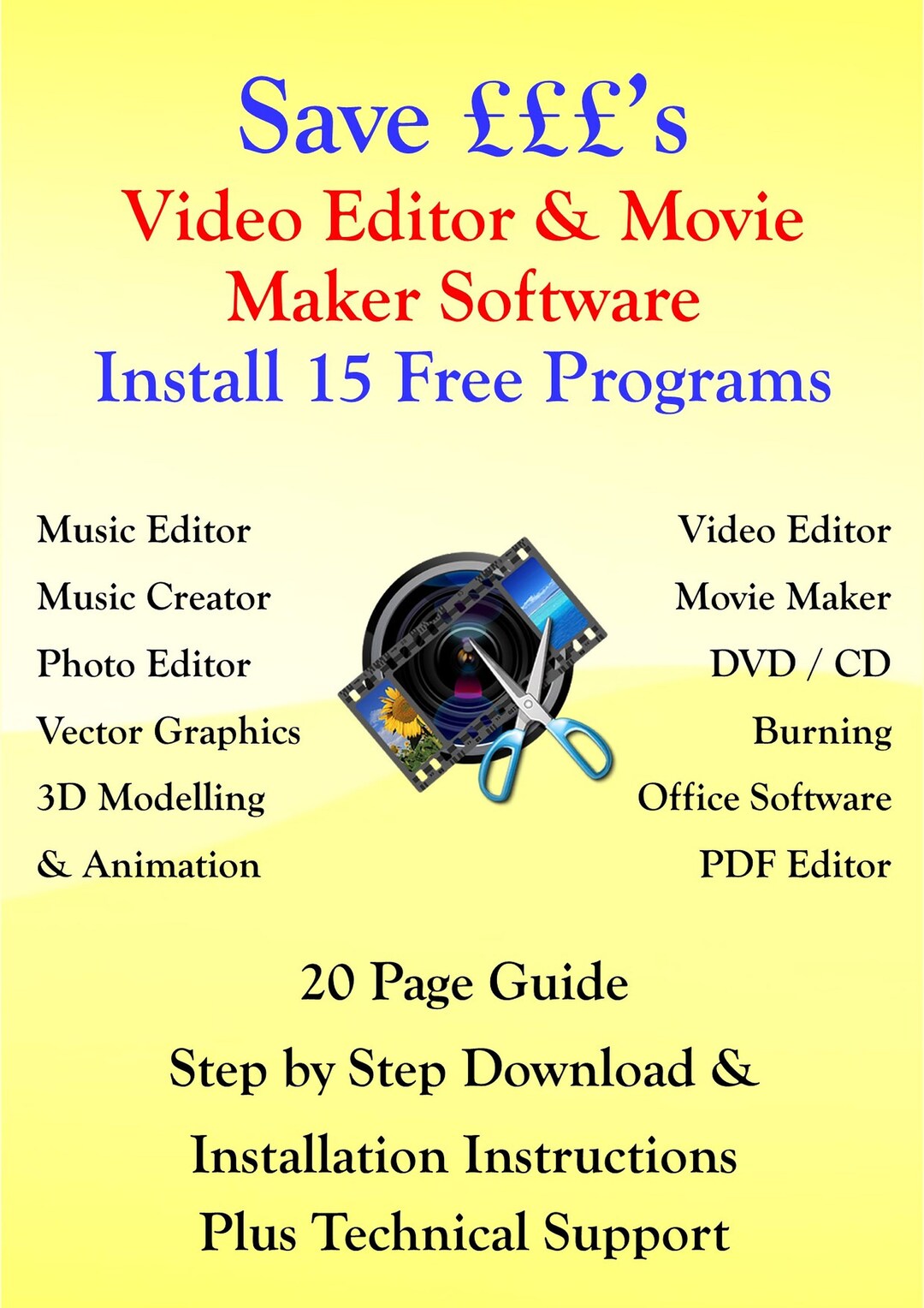Video Editor and Movie Maker Software 15 Free Programs Step by Step ...