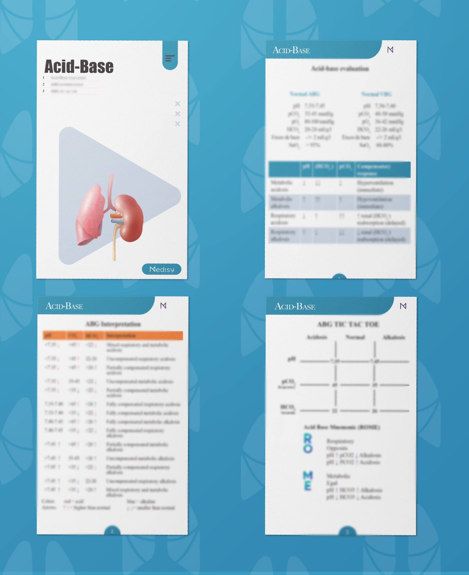 PDF Acid-base Flashcards (pocket Size) - Fast Interpretation - Etsy