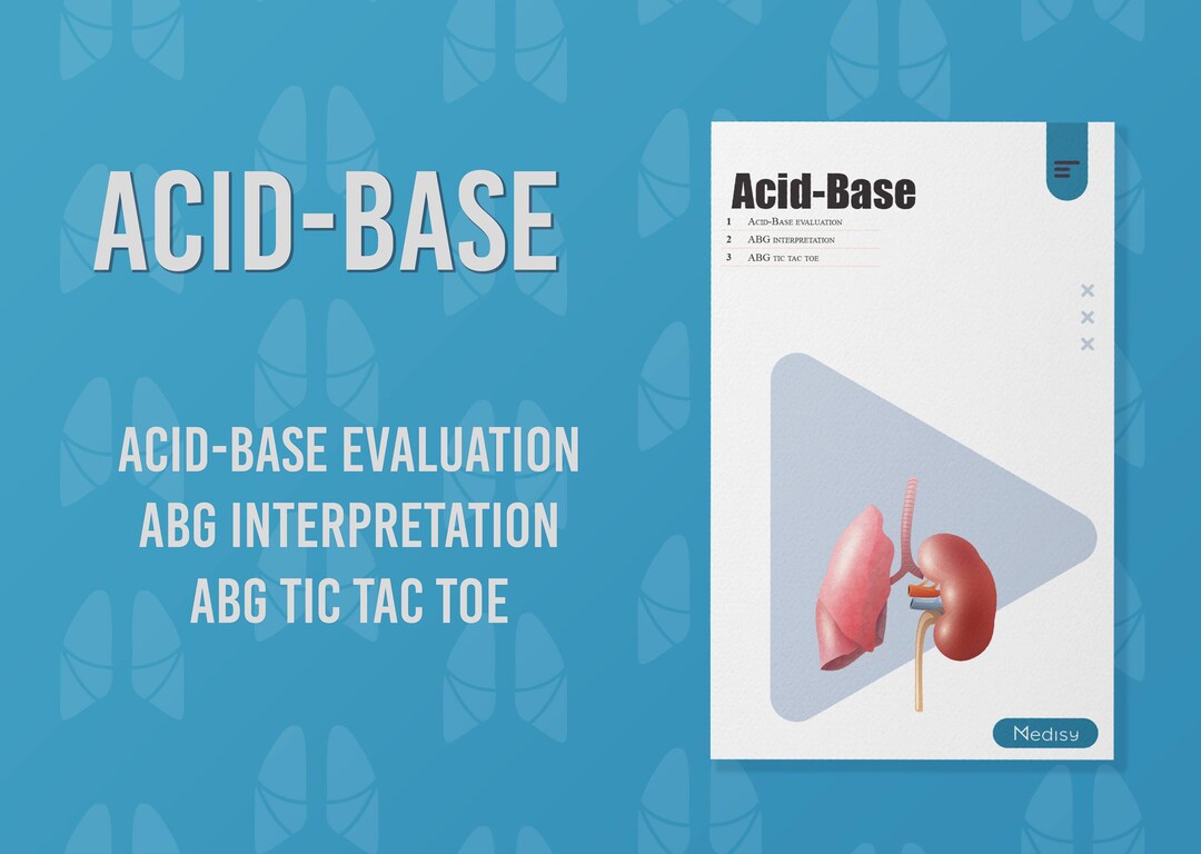 PDF Acid-base Flashcards (pocket Size) - Fast Interpretation - Etsy