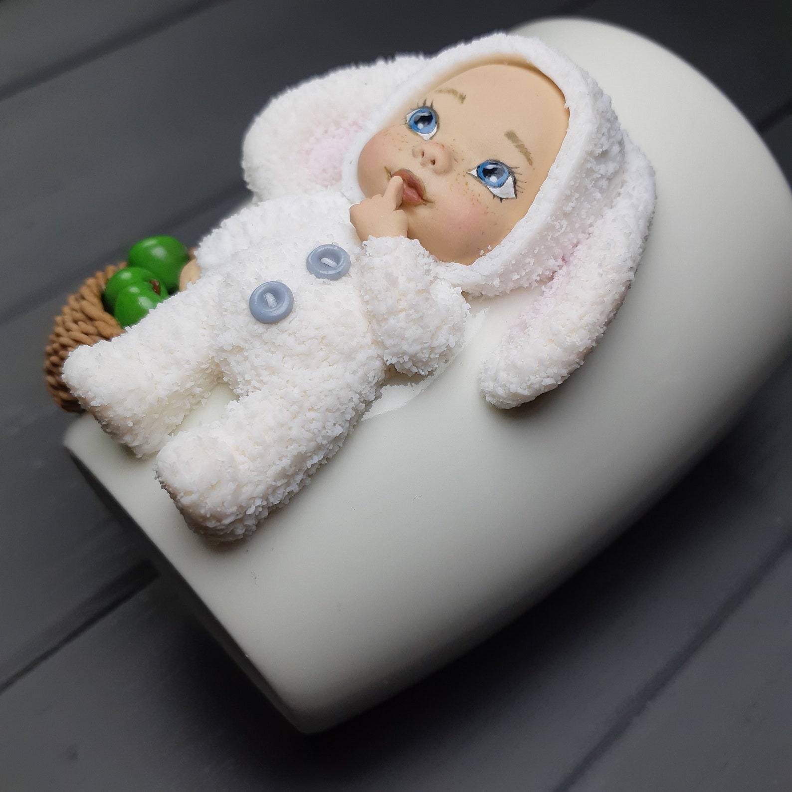 Mug With Baby Facebaby Coffee Mug Template. Baby Sized - Etsy