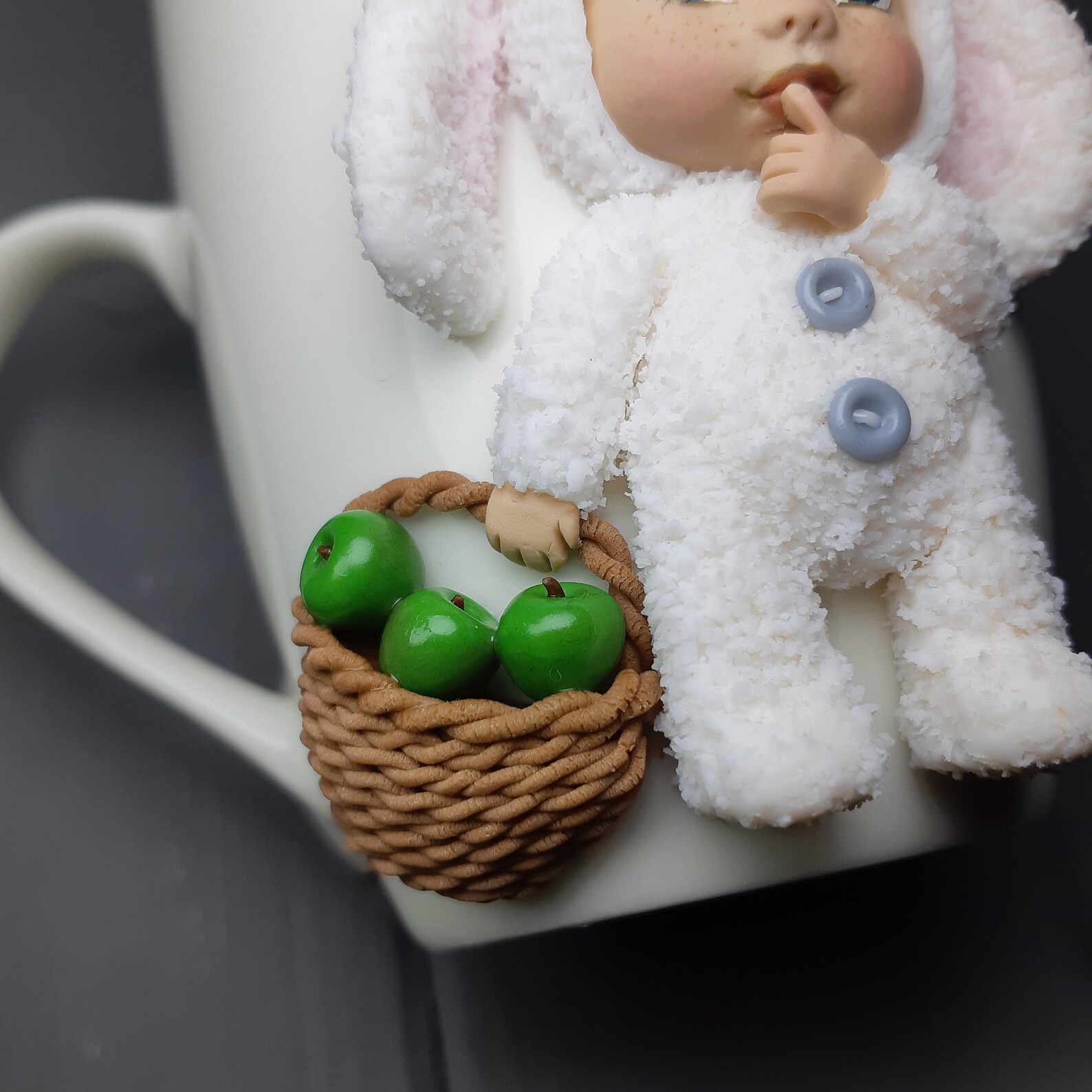 Mug With Baby Facebaby Coffee Mug Template. Baby Sized - Etsy