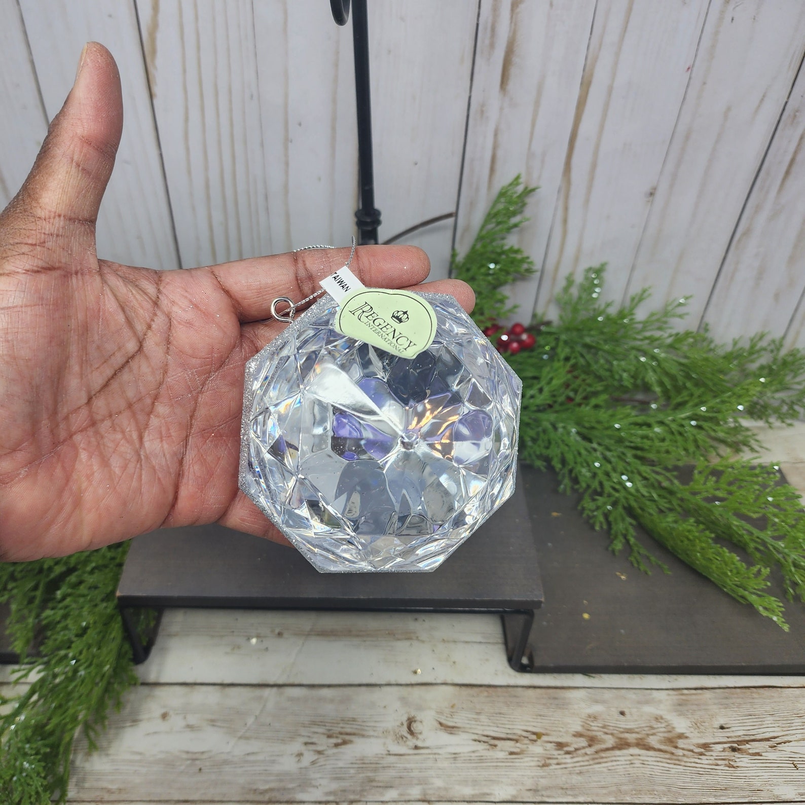 Acrylic Gem 4 Inch Ornament, Square/round Acrylic Gem, SOLD SEPERATELY ...