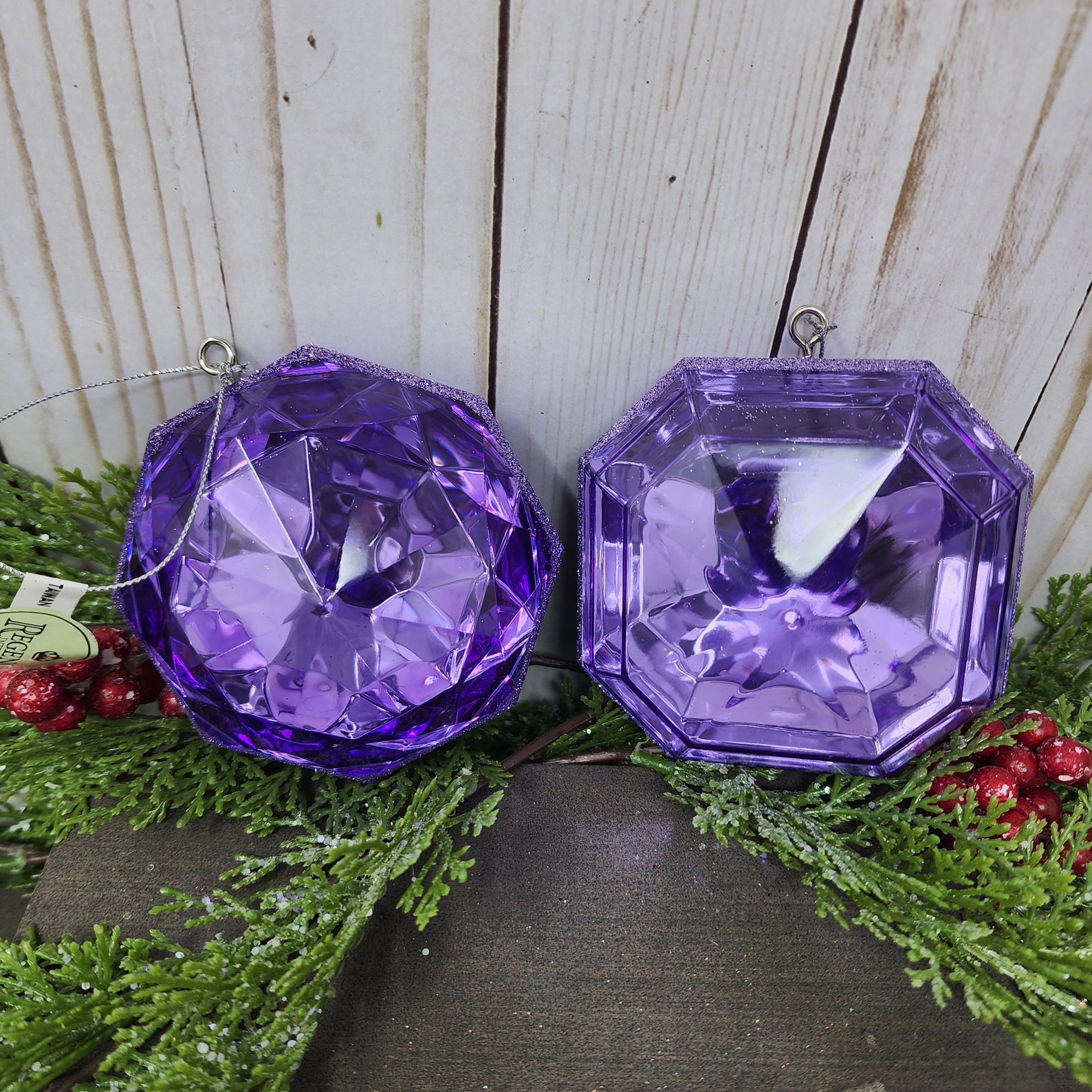 Acrylic Gem 4 Inch Ornament, Square/round Acrylic Gem, SOLD SEPERATELY ...