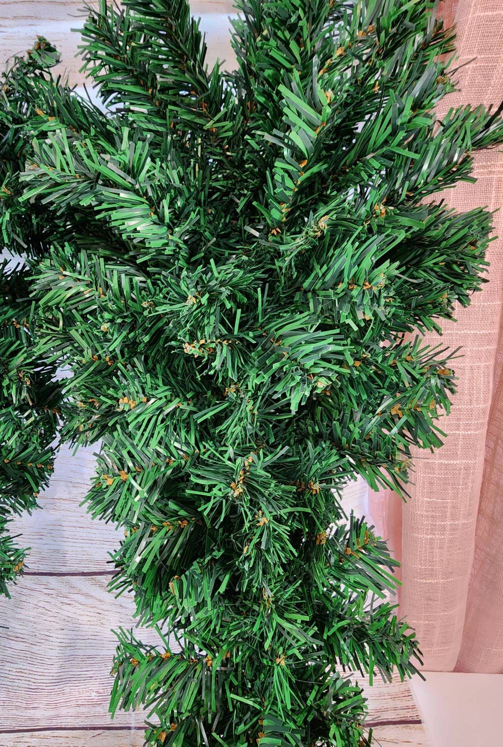 24 Evergreen Swag Faux Pine Swag Teardrop Swag Fake - Etsy