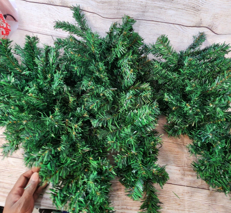 24 Pine Swag set of 3 Christmas Evergreen Pine Swag - Etsy