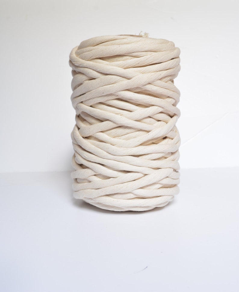 Super soft 9mm natural cotton string | Etsy