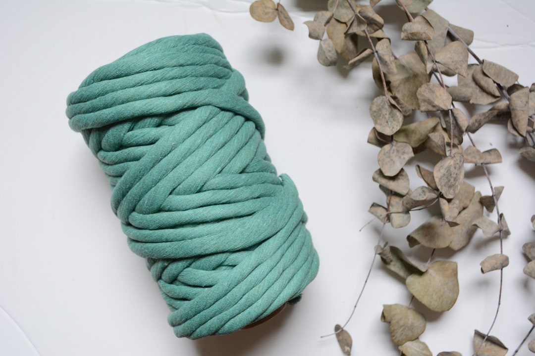 Cotton Rope 12mm – “teal” 34m - Etsy