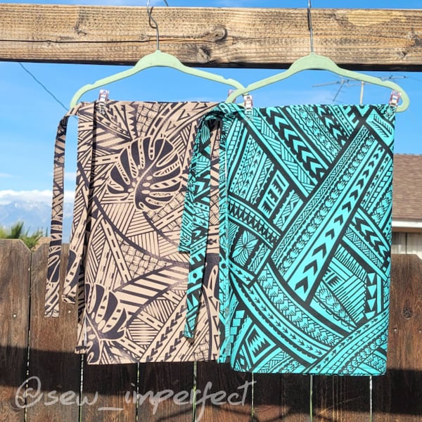 Samoan Puletasi - Etsy