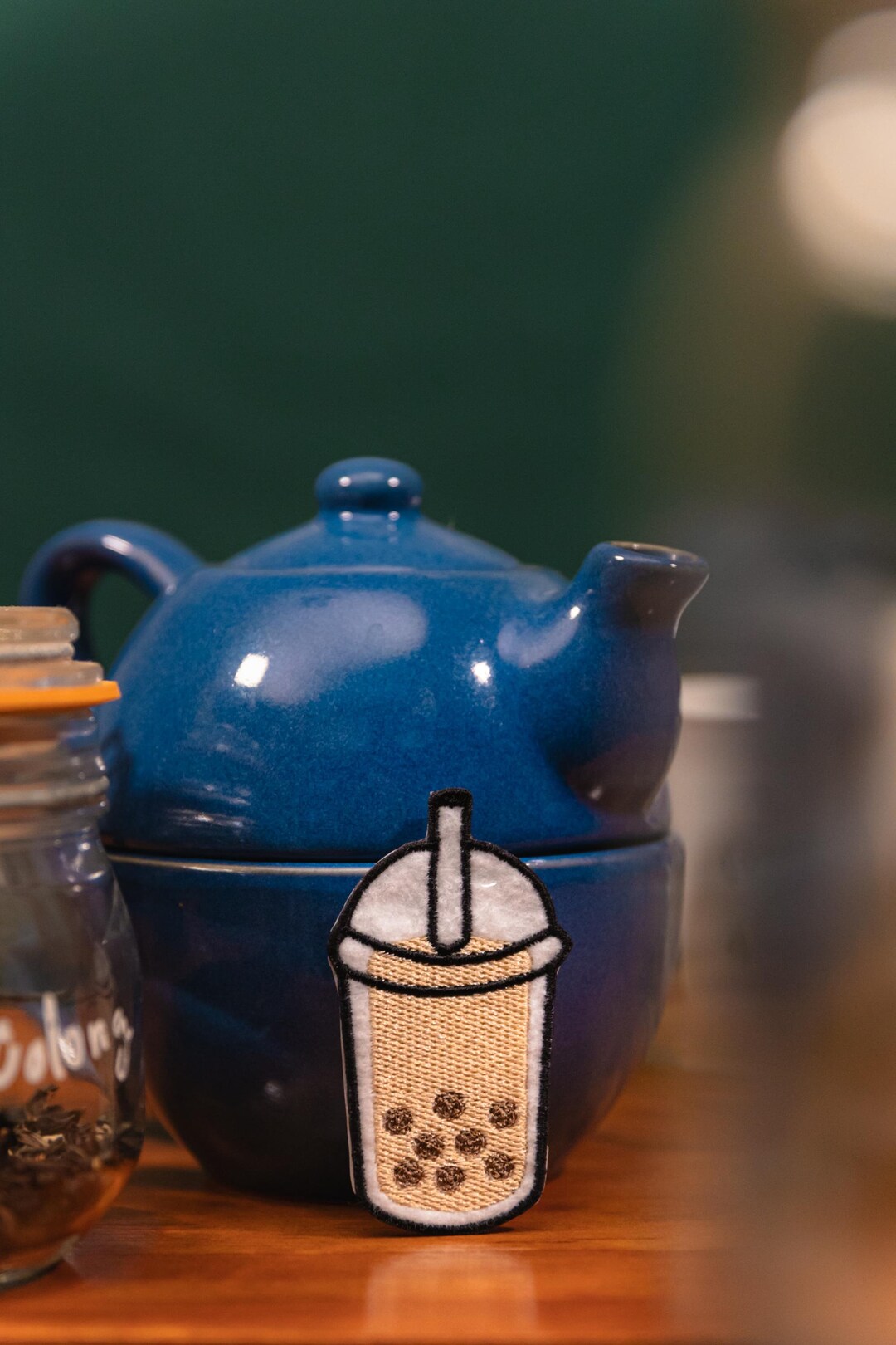 Bubble Tea Iron-on Embroidered Patch - Etsy