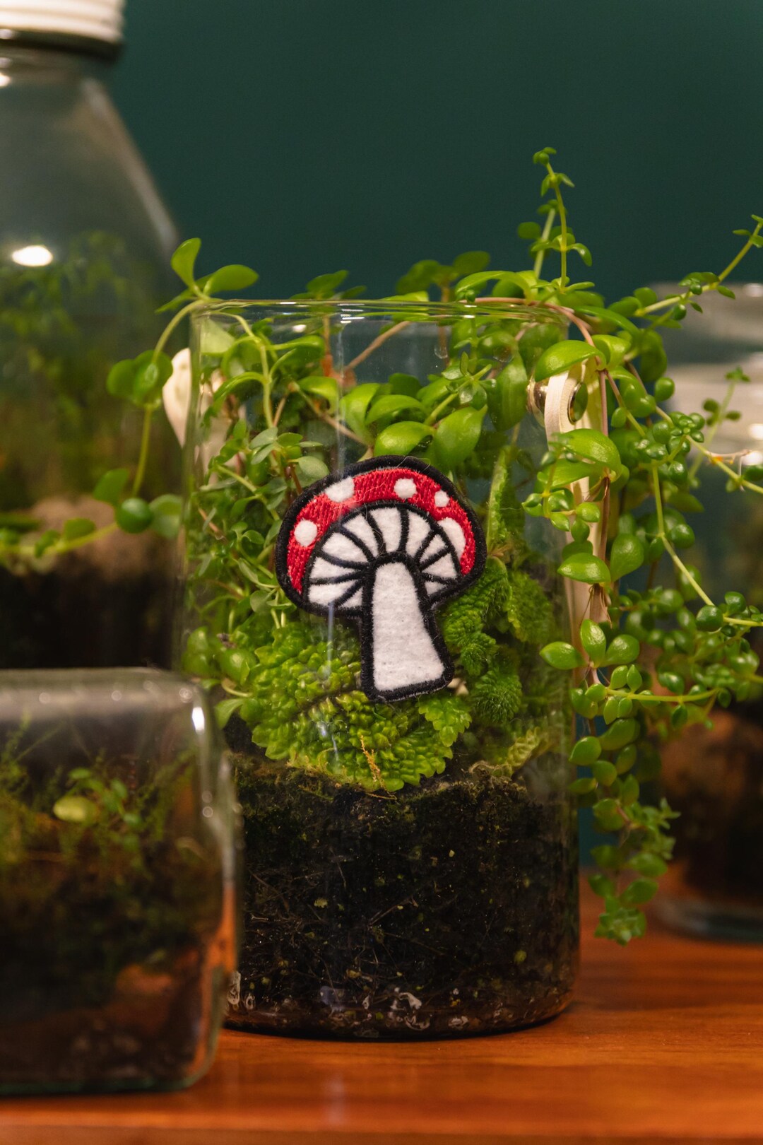 Cute Mushroom Iron-on Embroidered Patch - Etsy