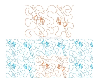 Cardinal E2E Digital Quilt Pattern for Longarm Machine Quilting ...