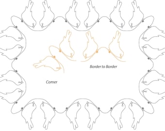 Arrowhead E2E Digital Quilting Design/pattern for Longarm - Etsy