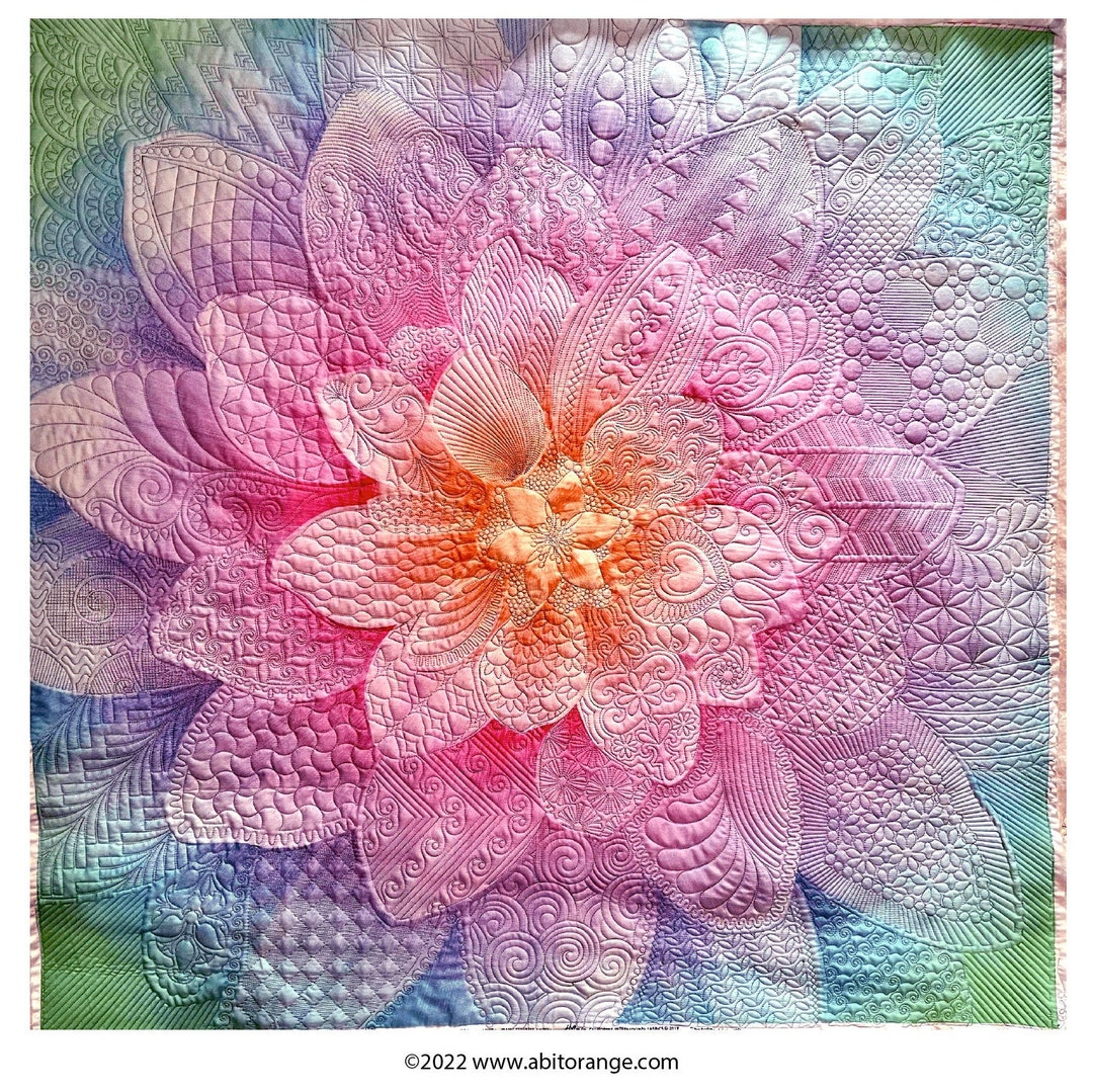 Dream Big Original Panel Digital Quilting Pattern - Hoffman's Dream Big ...