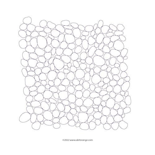 Deco Clam Shell E2E Longarm Digital Quilting Pattern Edge to - Etsy