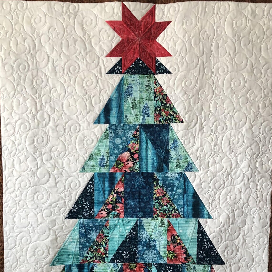 Constellation E2E - Swirls Edge to Edge Digital Quilt Pattern/design ...