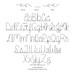 Cursive Font Alphabets Et - Digital Quilting Formats - Etsy