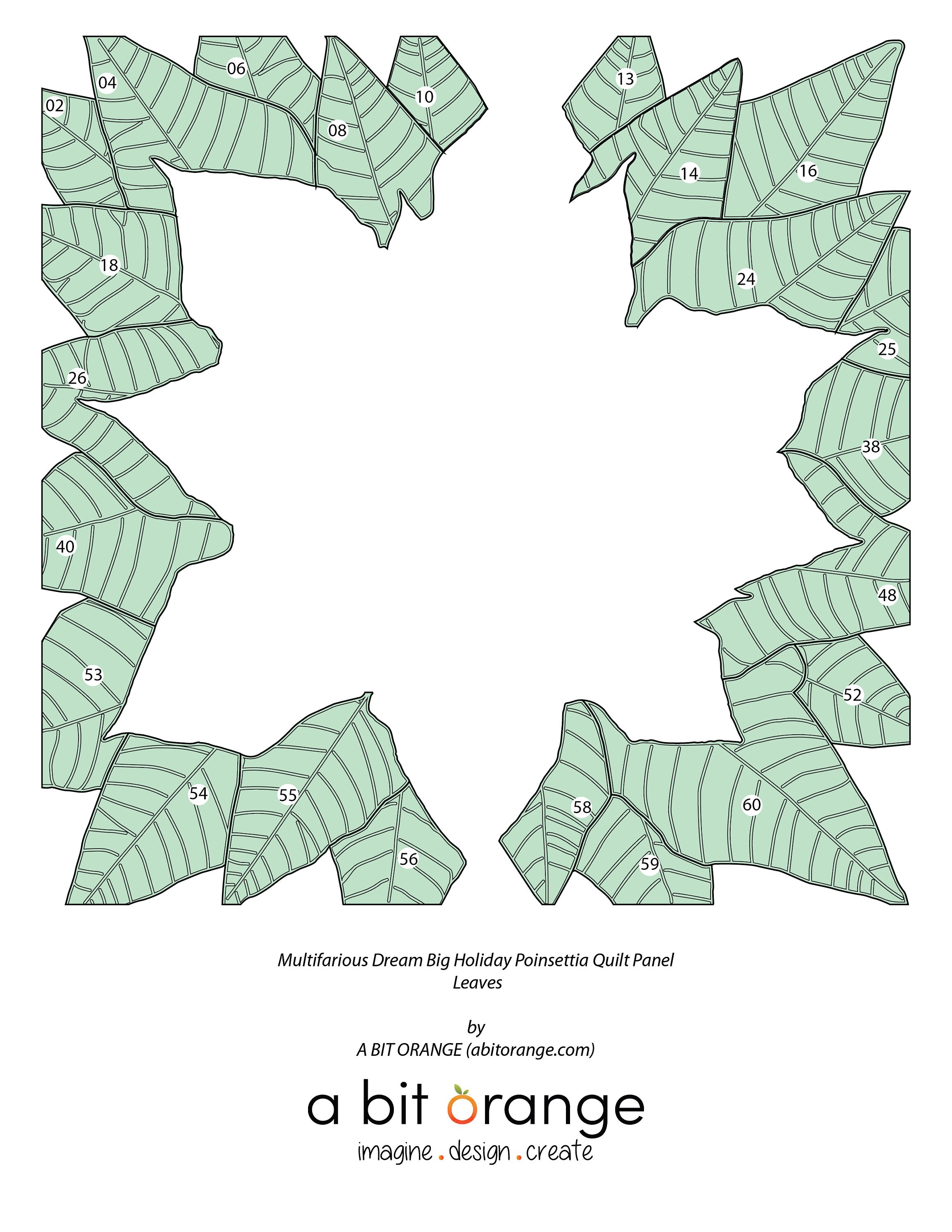 Multifarious Dream Big Poinsettia Digital Patterns/design (longarm ...