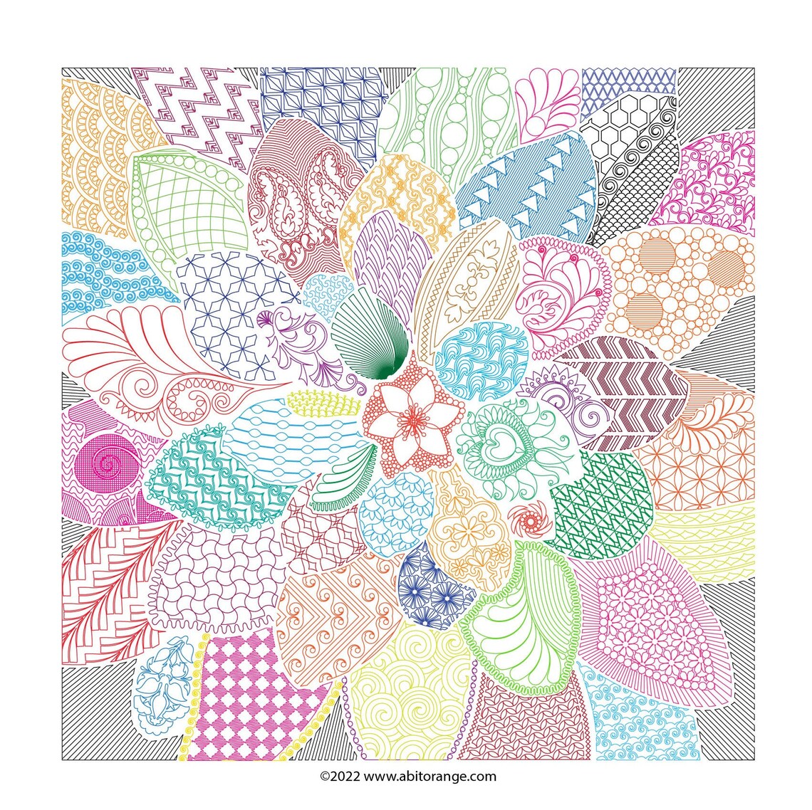 Dream Big Original Panel Digital Quilting Pattern - Etsy